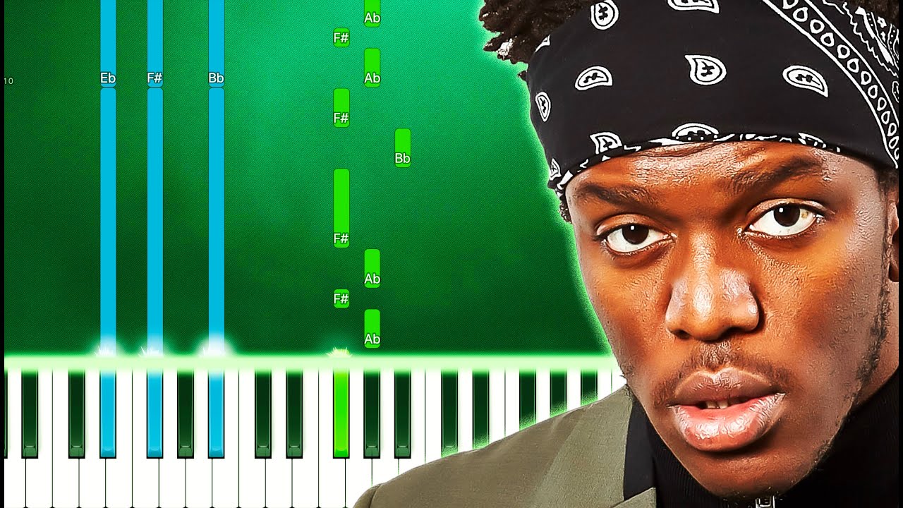KSI - Houdini (feat. Swarmz & Tion Wayne) (Piano Tutorial Easy) - YouTube