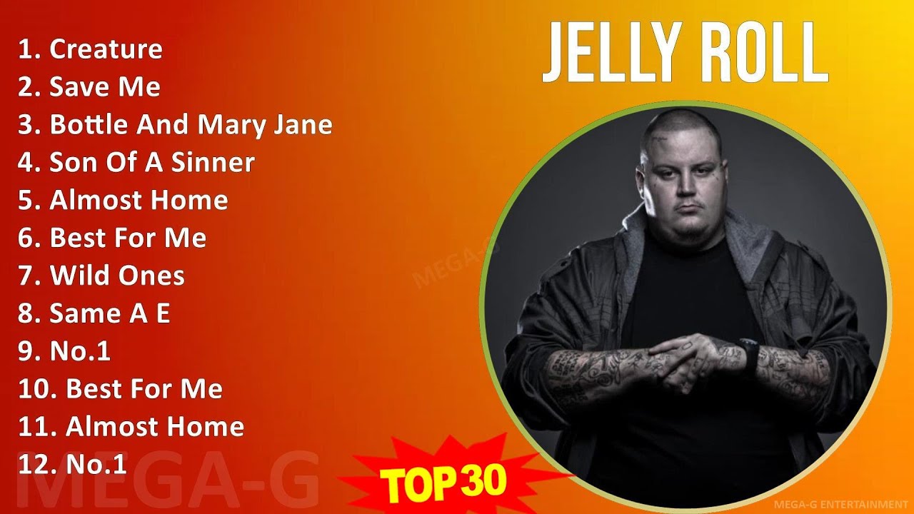 J e l l y R o l l 2024 MIX Full Album ~ 2000s music, Country Rap, Rap ...