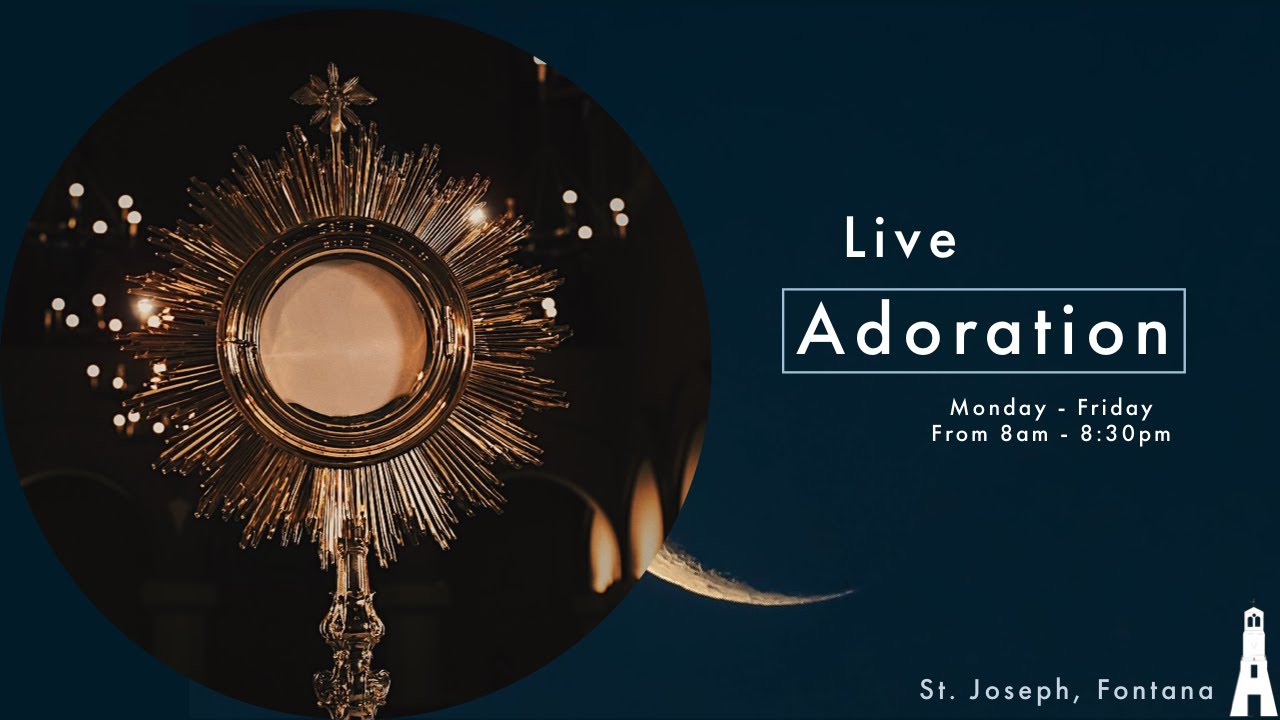 Live Adoration : Thursday, May 28th - YouTube