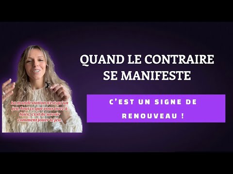 Quand le contraire se manifeste :un signe puissant de renouveau 🔁 - YouTube
