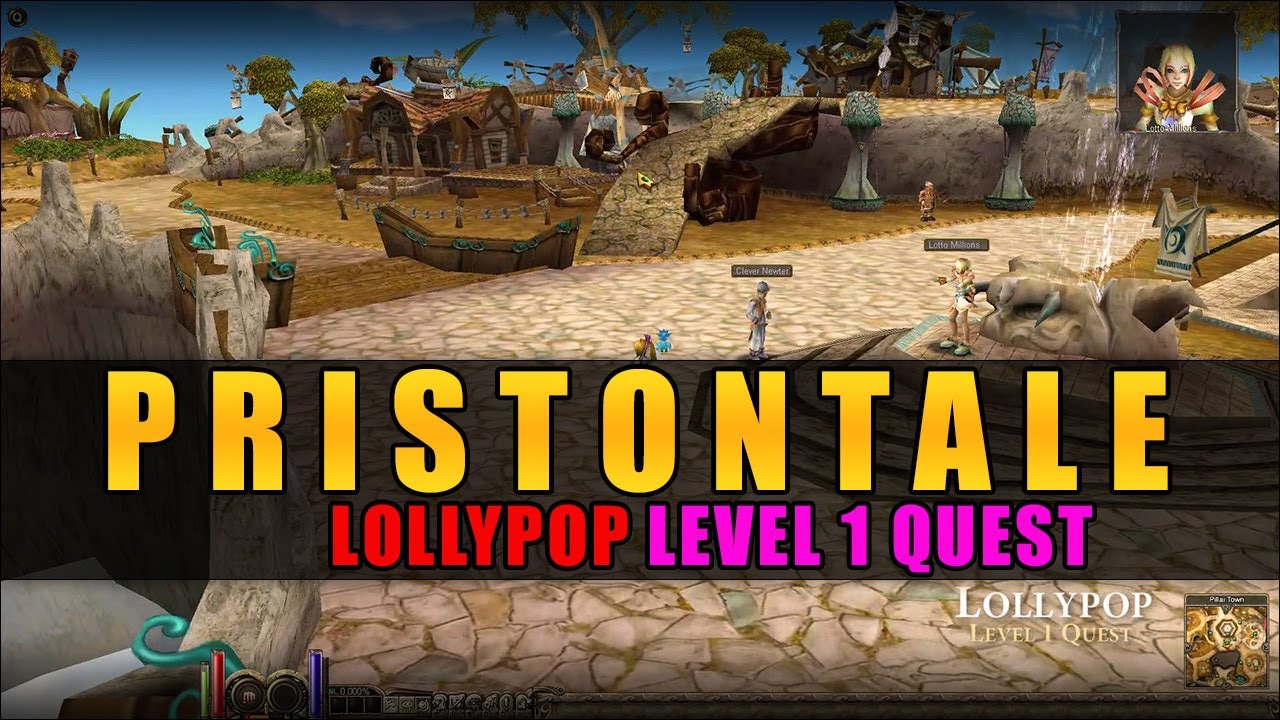 Lollypop Level 1 Quest Guide Gameplay - Priston Tale - YouTube
