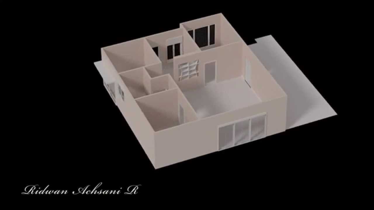 Denah Rumah 10 x 9 - YouTube
