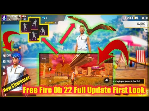 Free Fire Ob 22 Update ↗️ Full Review in Advance Server⬇️Nasim Gaming ...