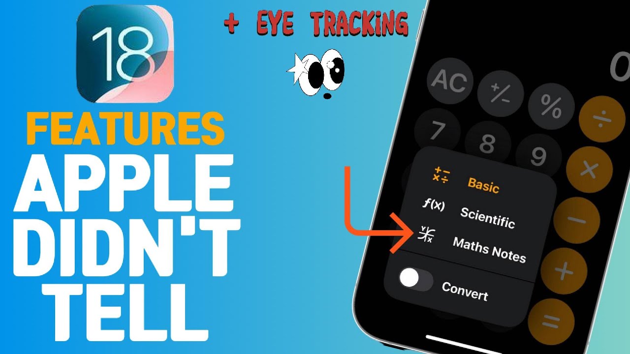 iOS 18: 10 Features Apple Didn’t TELL us - YouTube