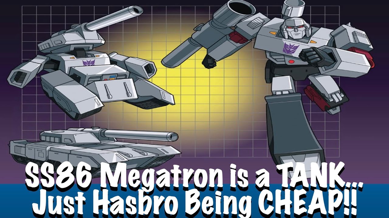 SS86 Megatron Controversy: Just Hasbro being CHEAP! - YouTube