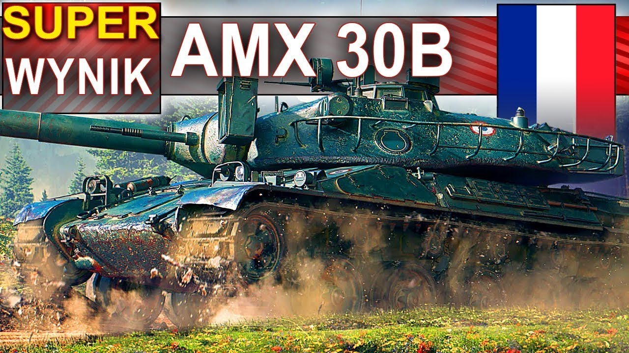 AMX 30B - na mapce która wymaga poprawek - World of Tanks - YouTube