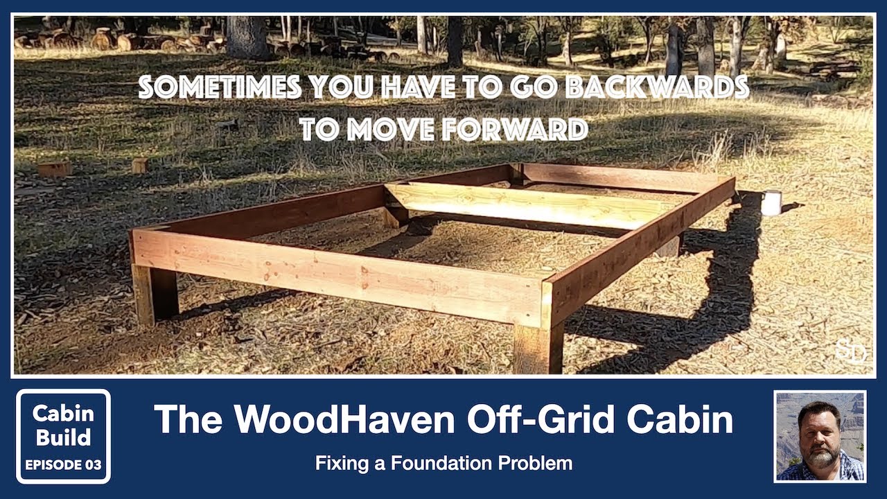 DIY Off Grid Cabin Build - Episode 03 - YouTube