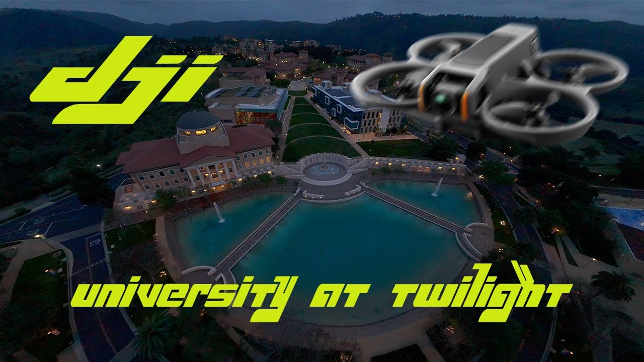 DJI Avata 2 4k Cinematic FPV University at Twilight - YouTube