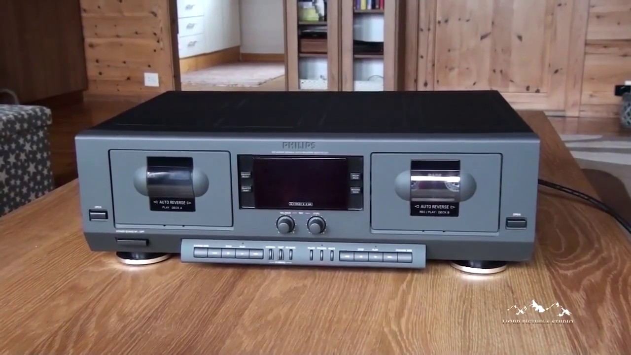 Philips FC911 Analog Double Auto-Reverse Cassette Deck - YouTube