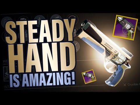 THE STEADY HAND IS THE BEST 120 HAND CANNON! (Next Gen Console Gameplay ...