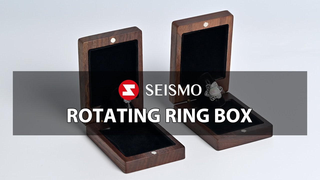 Rotating Ring Gift Packaging Boxes #customjewelrybox #customboxes # ...