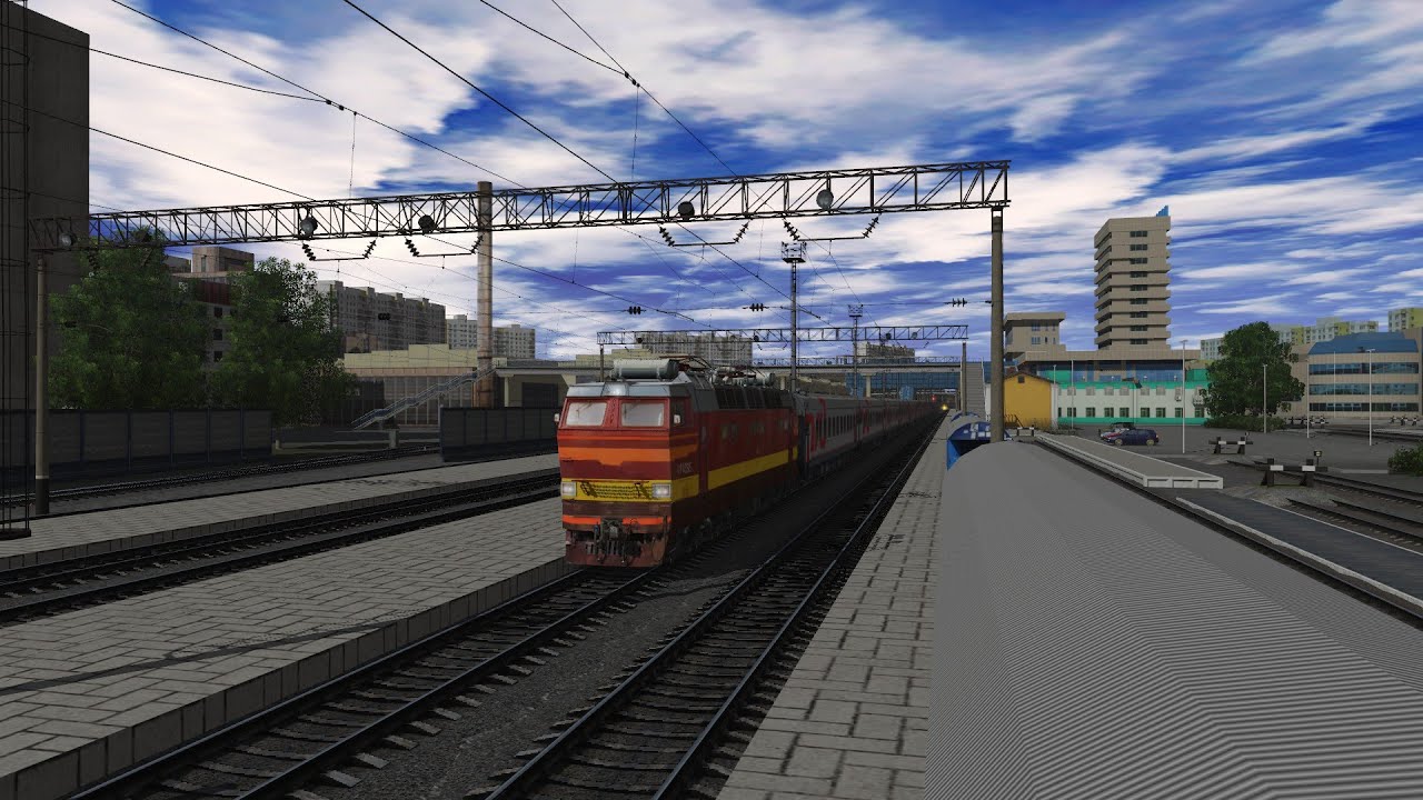 Trainz Railroad Simulator 2019 ЧС4т Ростовский узел | DLS Rostovsky ...
