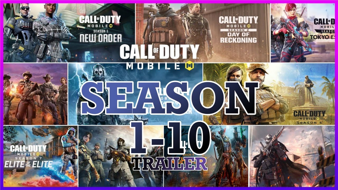 Call of Duty: Mobile all Season Trailers (2021) || Kraze Creators || HD ...
