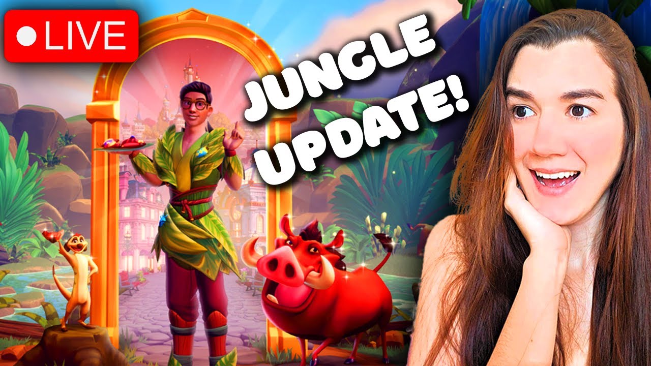 Jungle UPDATE! Timon and Pumbaa + The Night Show Star Path | Disney ...