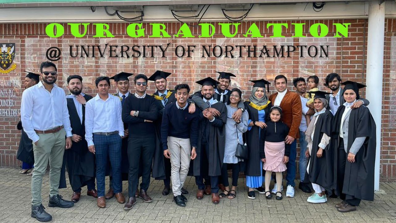 University of Northampton graduation 2021 | Graduation day in our life ...