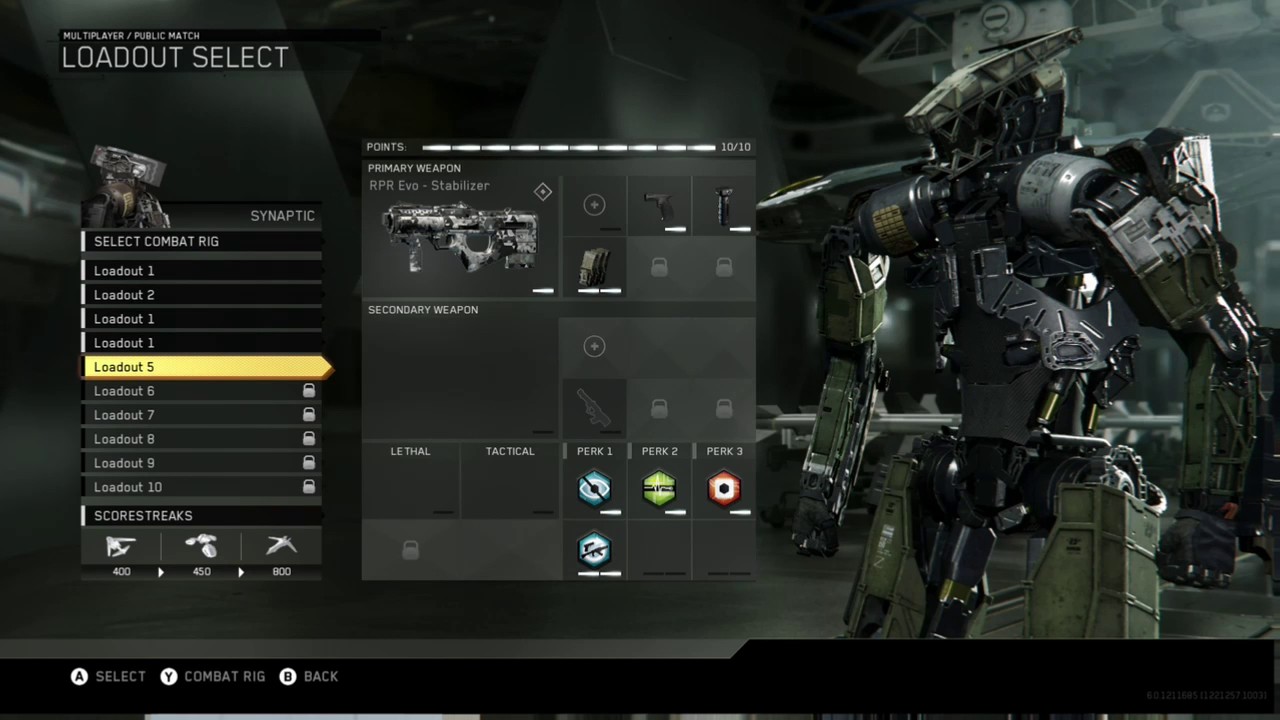 Call of Duty Infinite Warfare RPR EVO best class set up - YouTube