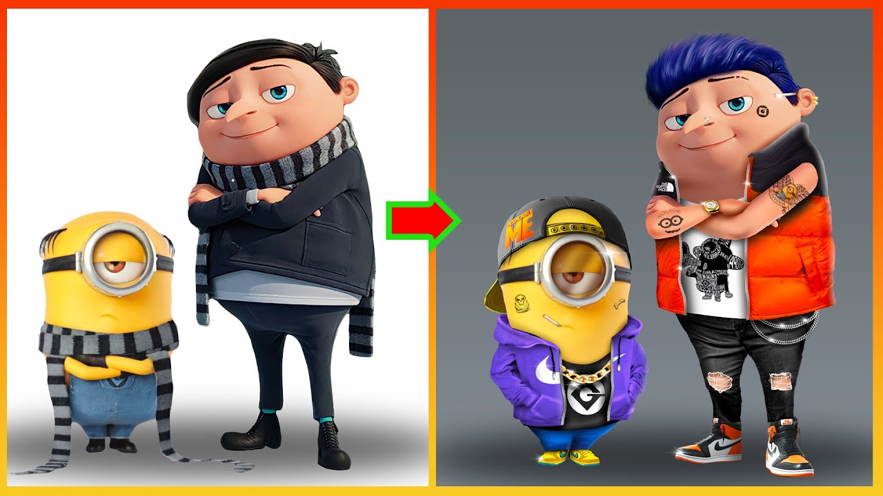 Minions And Gru Transformation Bad Boy - Minions: The Rise of Gru ...