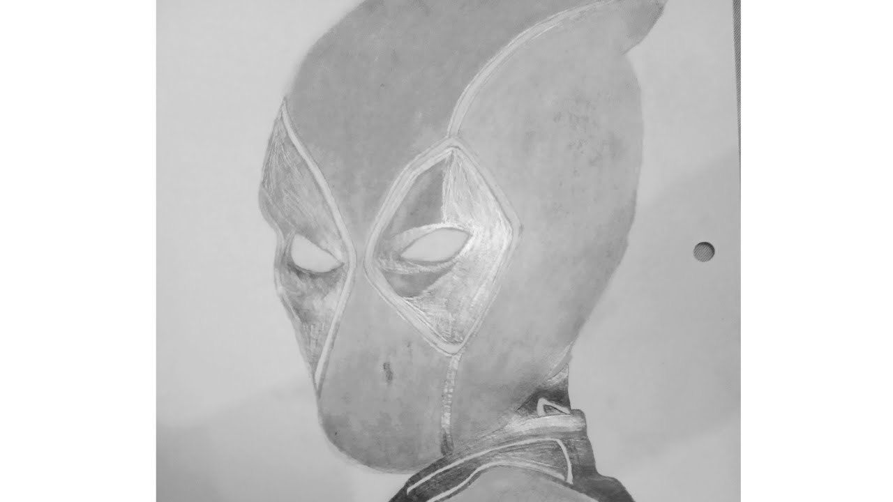 Drawing Ryan Reynolds as Deadpool - YouTube