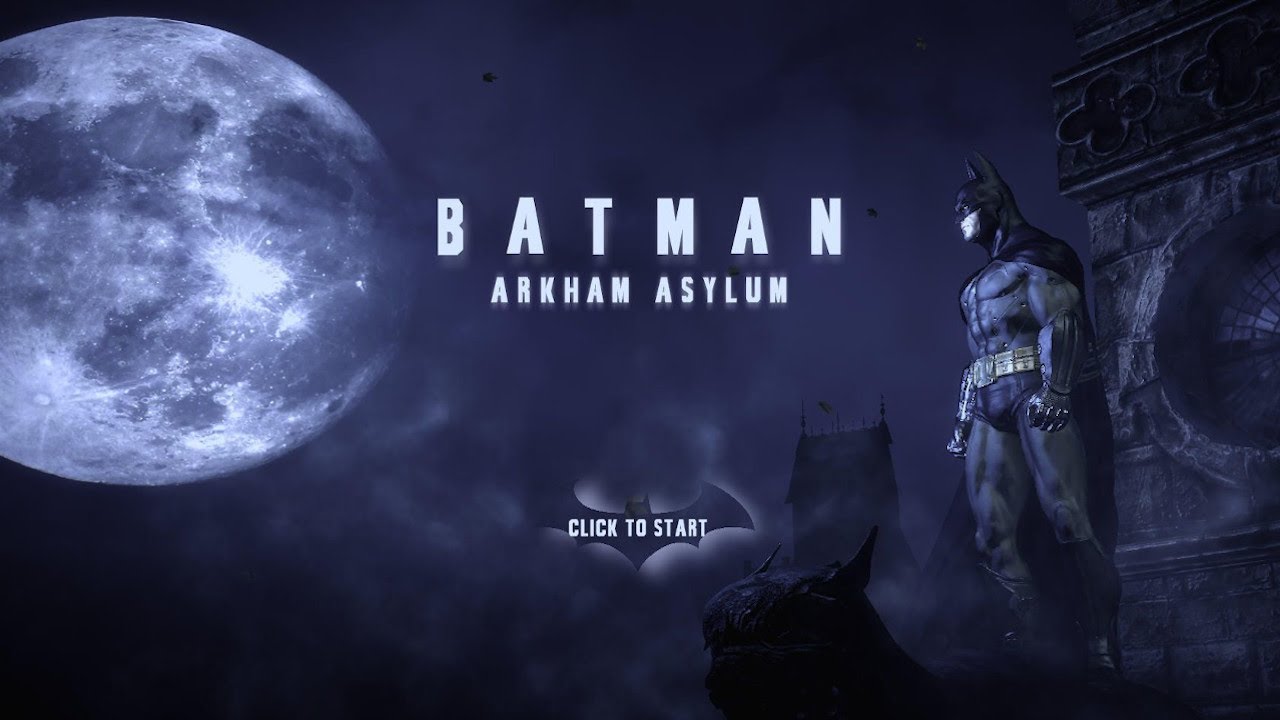 Batman: Arkham Asylum Game of the Year Edition Main Menu Theme - YouTube