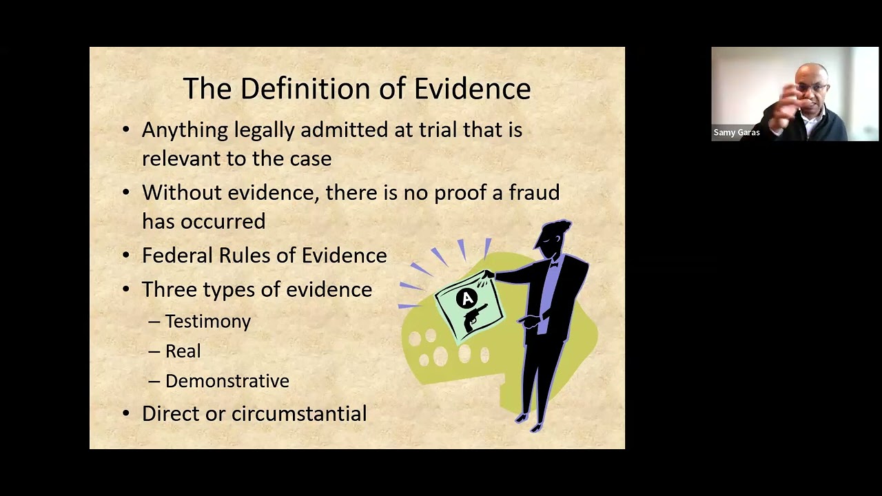 Ch 09 - Lecture (1) - Types of Evidence - YouTube