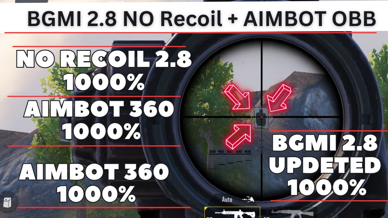 BGMI 2.8 ULTRA AIMBOT 360° OBB | BGMI AIMBOT NO RECOIL OBB 2.8 | AIMBOT ...