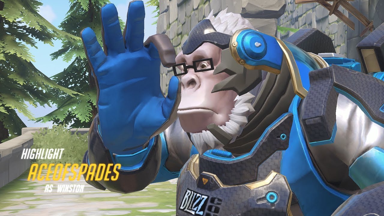 #1 Duo in Overwatch ♠ AceOFSpades & Derrek 4600 SR - Temple of Anubis ...