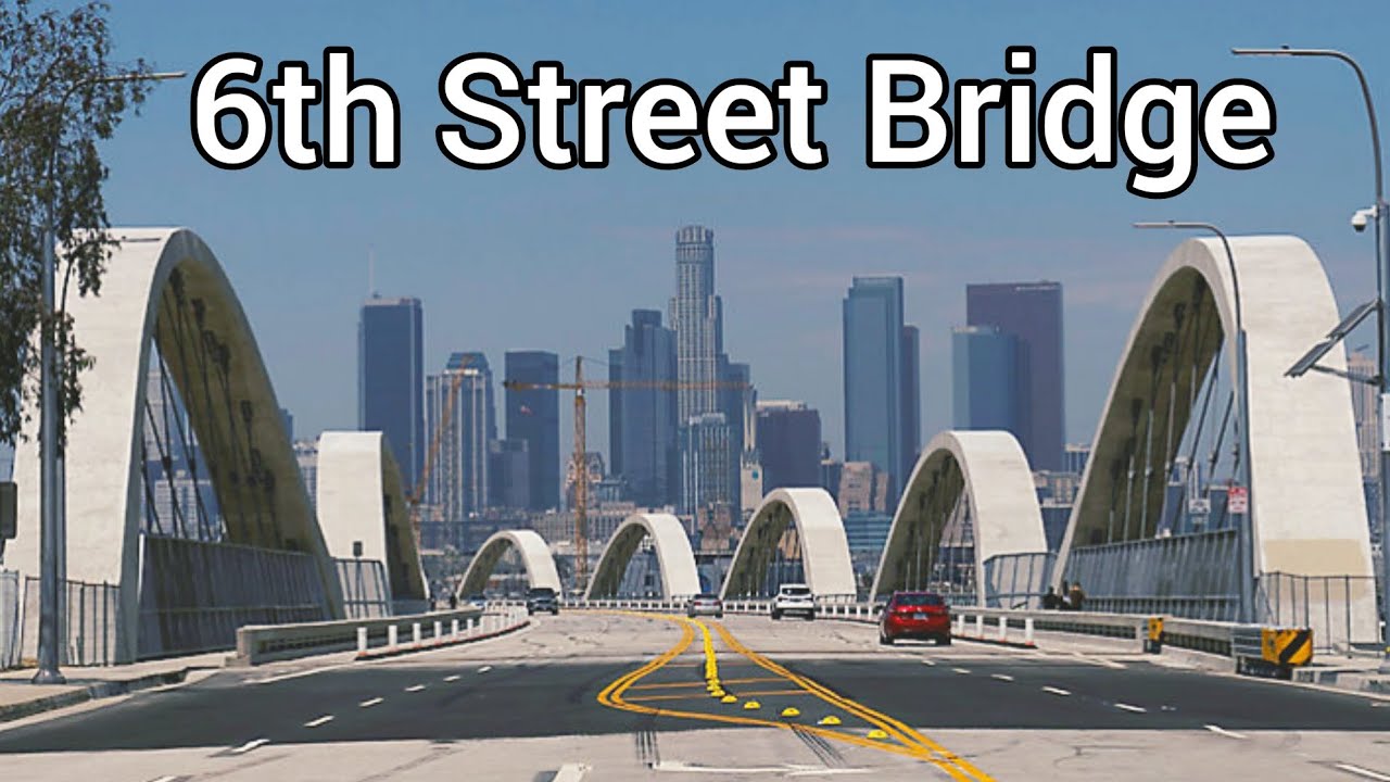 6th Street Bridge in LA | Walk-through - YouTube
