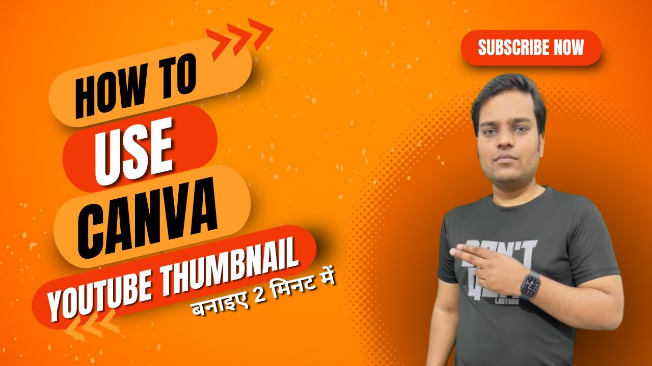 How To Use Canvas | Youtube Thumbnail With Canva | Canva Youtube ...
