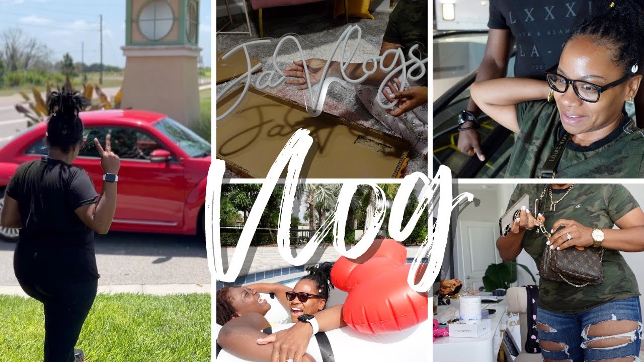 Dejah Had To Rescue Me From This 😫 | LED Name Light - YouTube