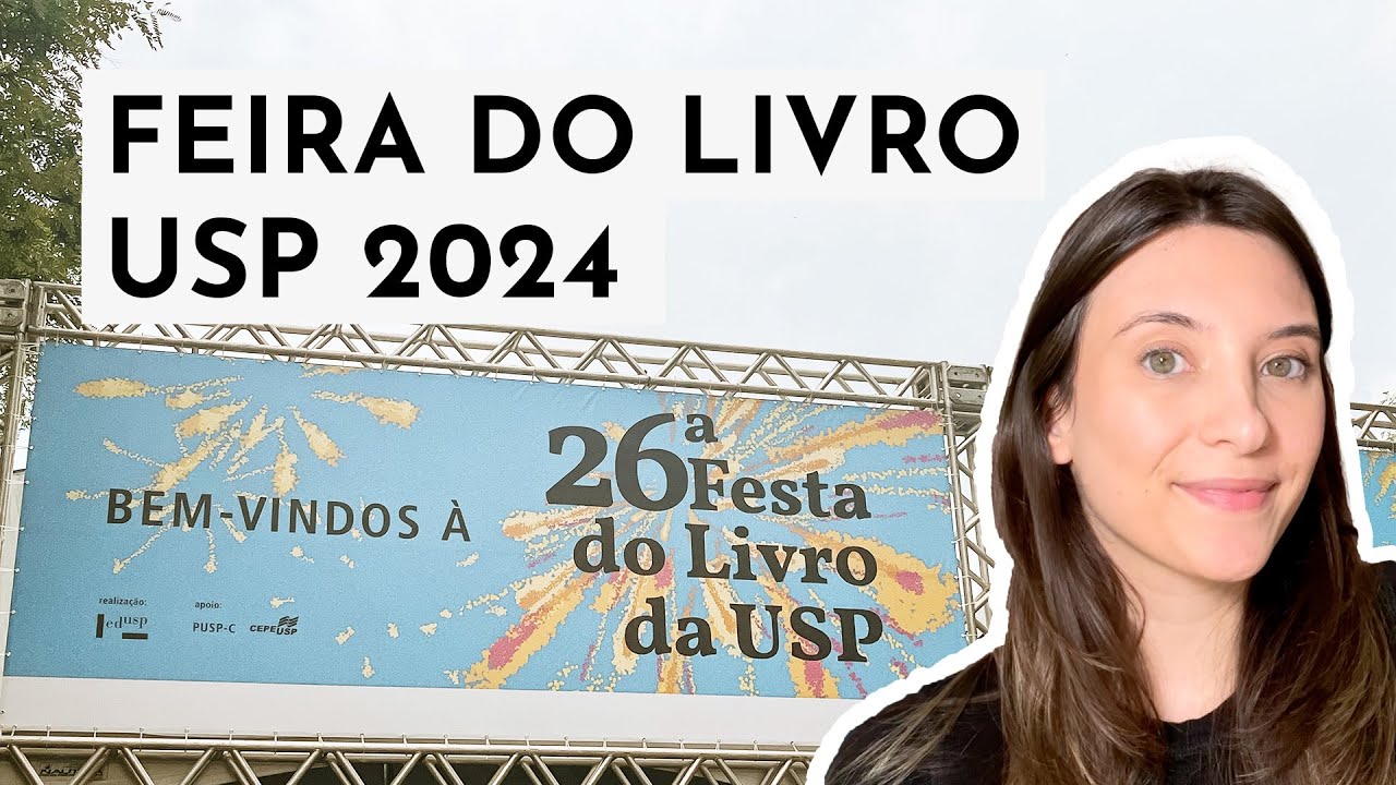 feira FESTA DO LIVRO USP 2024 | VLOG - YouTube