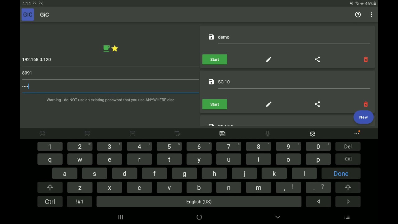 Gaming Interface Client 5.0 - YouTube