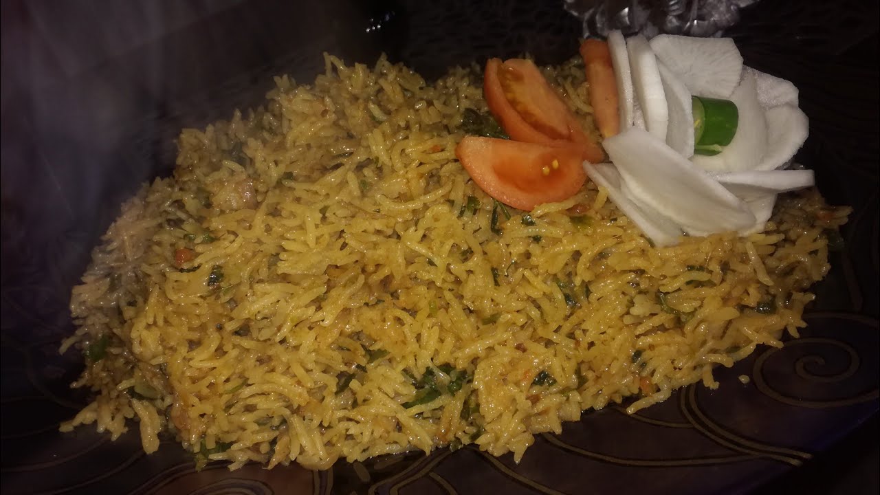 Dhania Pulao recipe by sb cooking master ll coriander rice ll different ...
