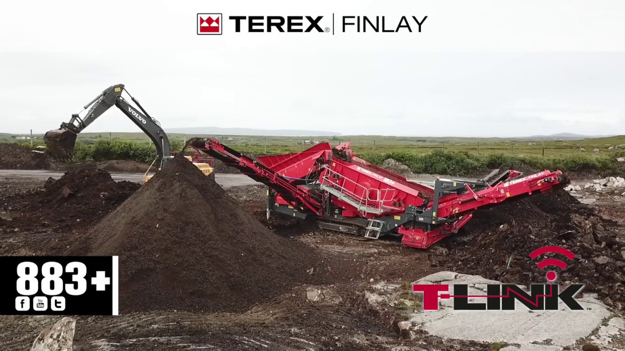 Terex Finlay 883+ Scalping Screener - YouTube