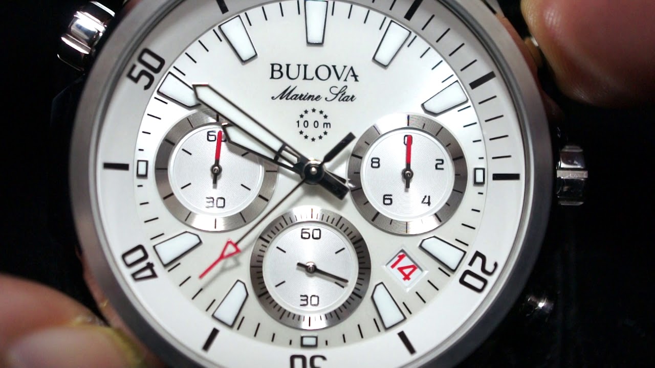 BULOVA 96B255 Marin Star - YouTube