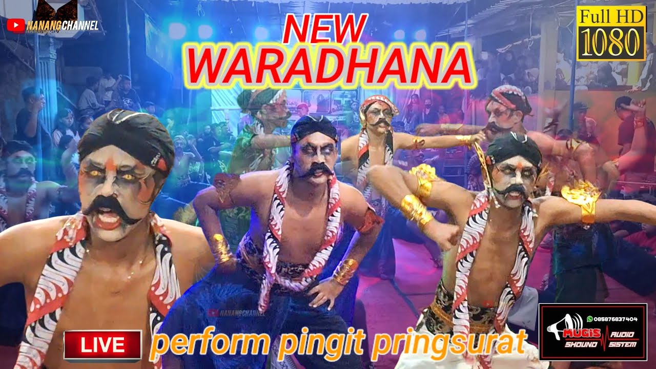 GANAS FULL SURUP 🔥🔥NEW‼️WARADHANA, live PERFORM PINGIT DESA - YouTube