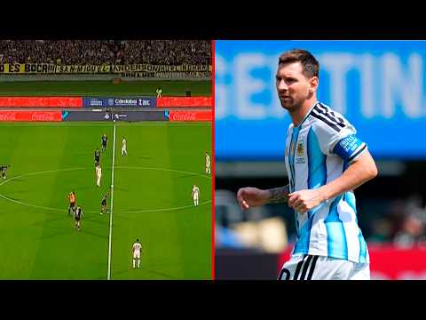 El partido entre Boca y Vélez inauguró la serie de homenajes a Lionel Messi