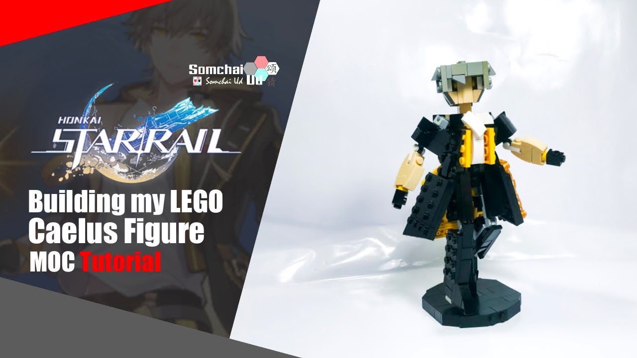 LEGO Honkai: Star Rail Caelus Figure MOC Tutorial | Somchai Ud - YouTube