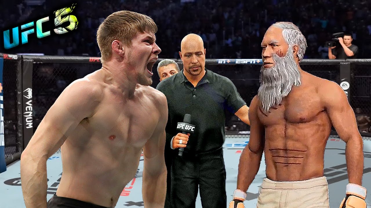 Old Bruce Lee vs. Bryce Mitchell (EA sports UFC 5) - YouTube