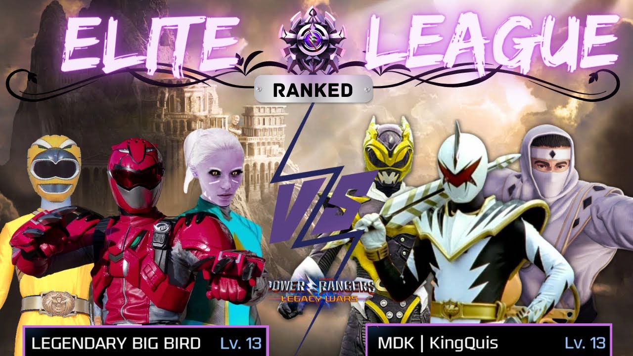 Power Rangers Legacy Wars | Ranked Elite League Battle, Devon Daniels ...