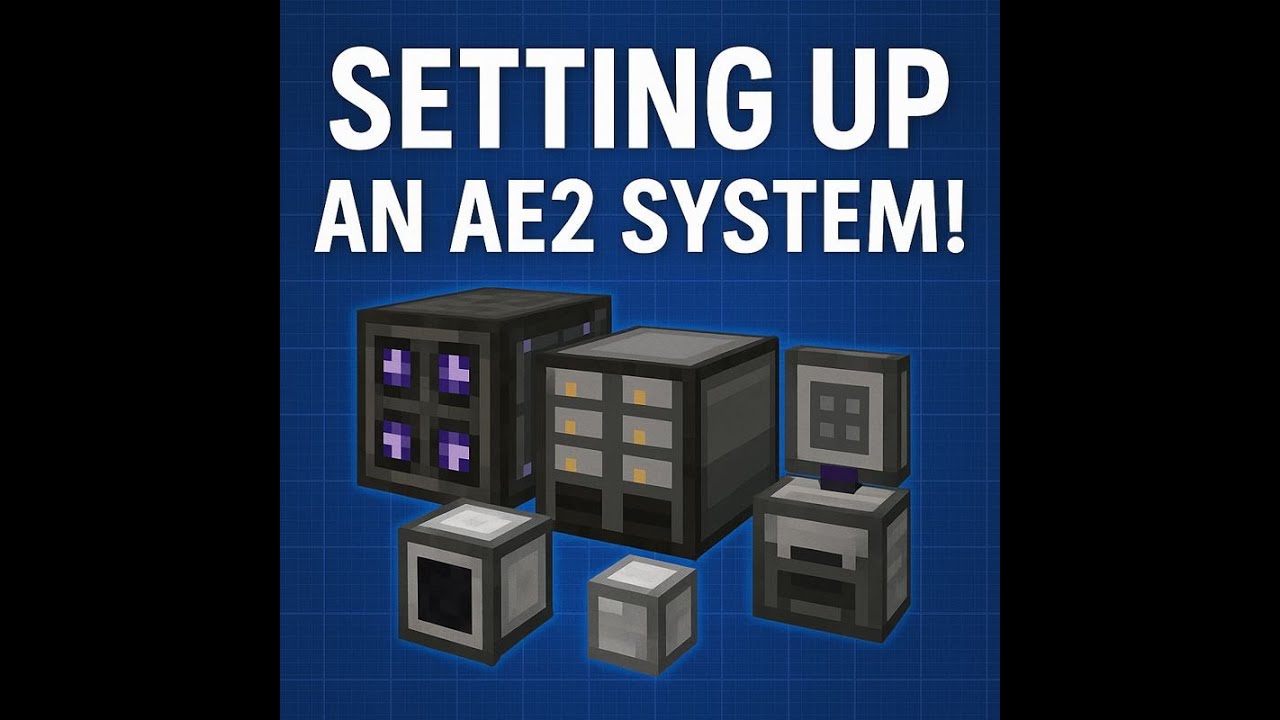Setting up an AE2 system - YouTube