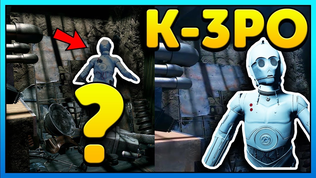 K-3PO is DEAD AGAIN? - Star Wars Battlefront 2 End of the Easter Egg ...