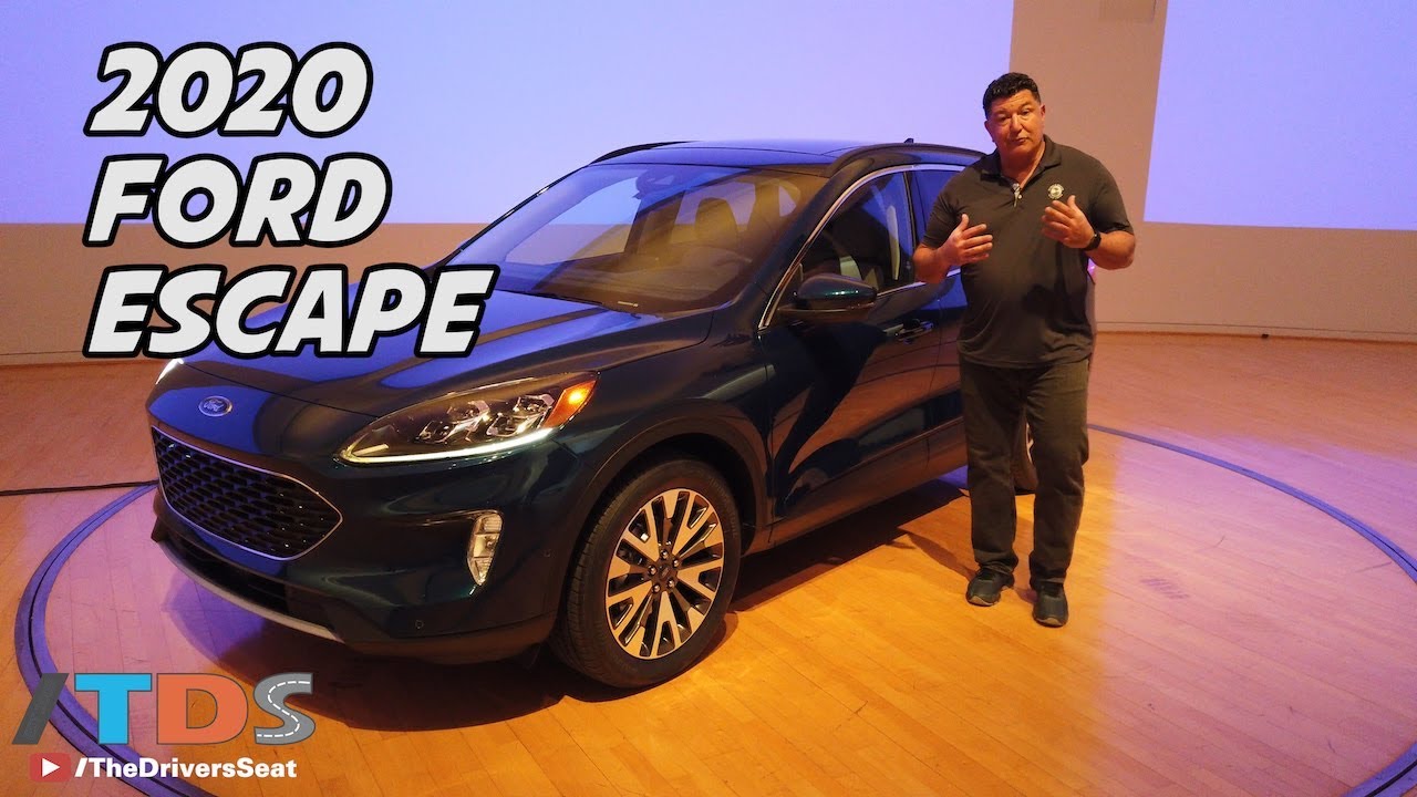 2020 Ford Escape Preview - 4th Generation, completely redesigned - YouTube
