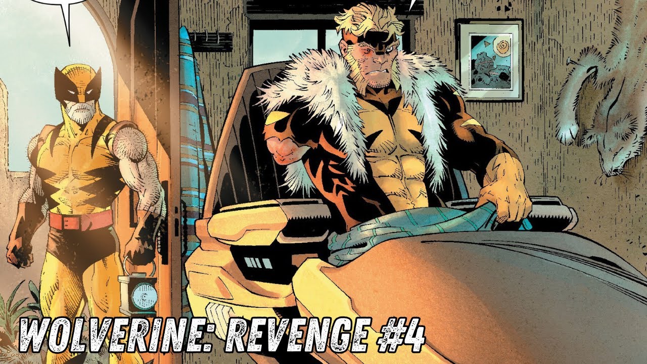 Hickman doing Wolverine right!! II Wolverine: Revenge #4 - YouTube