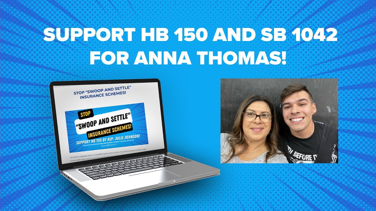 Support HB 150 and SB 1042 for Anna Thomas! - YouTube