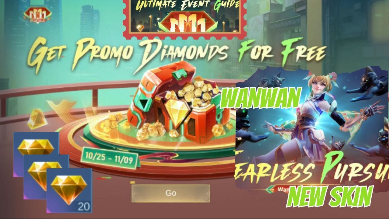 GET YOUR EVERYDAY PROMO DIAMONDS -11.11 PROMO DIAMONDS EVENTS | MLBB ...