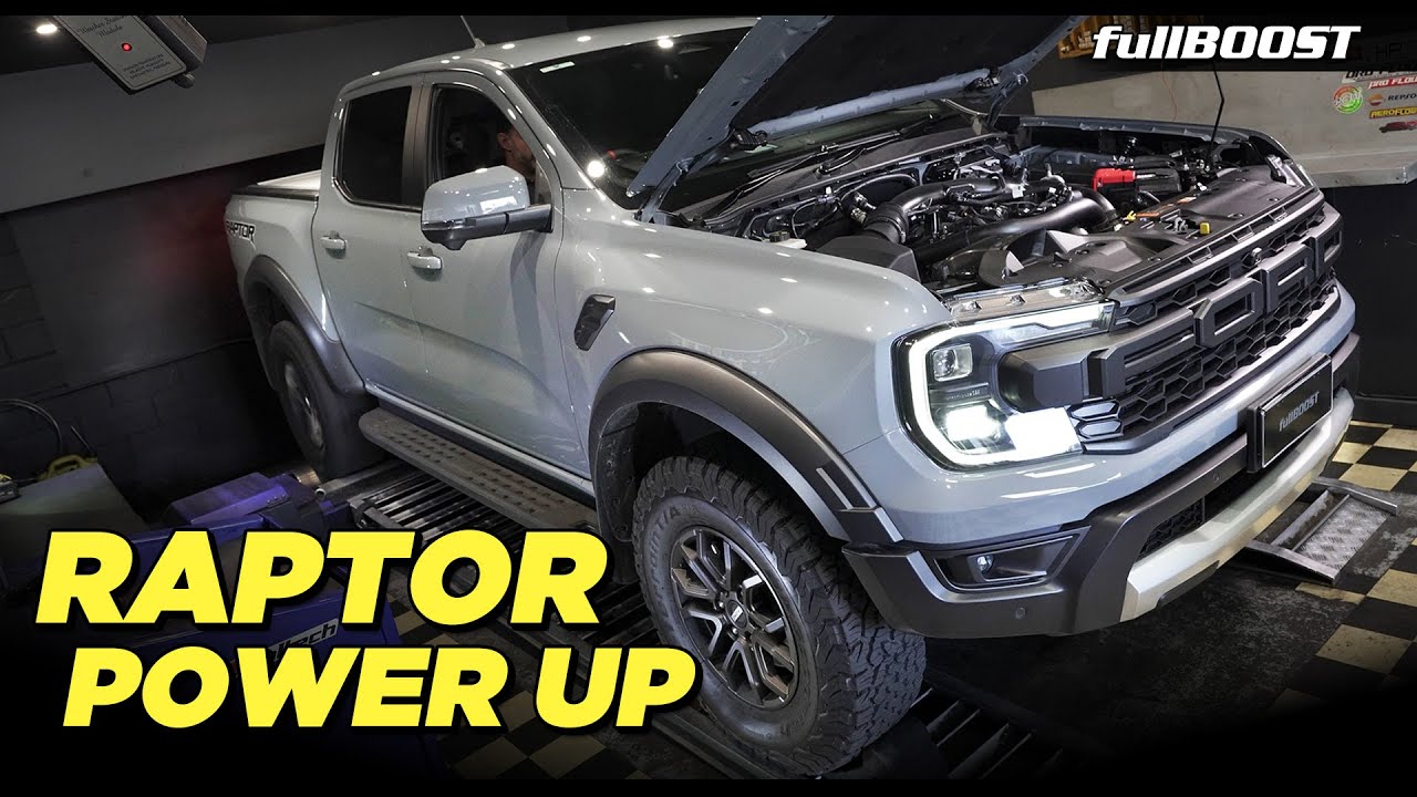 Ranger Raptor tuning in a flash - YouTube