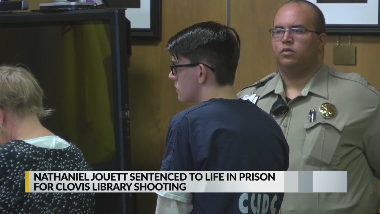 Nathaniel Jouett receives life sentence for Clovis Library shooting ...