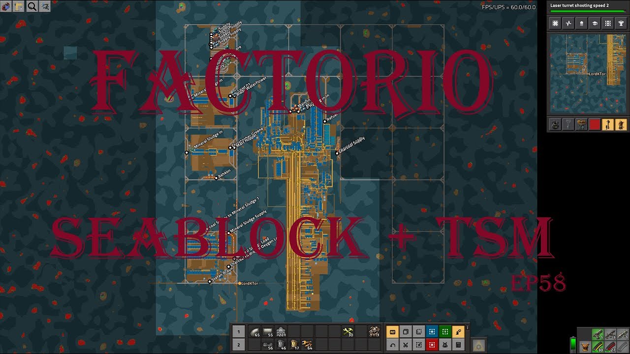 Factorio Seablock + TSM ep58 - YouTube