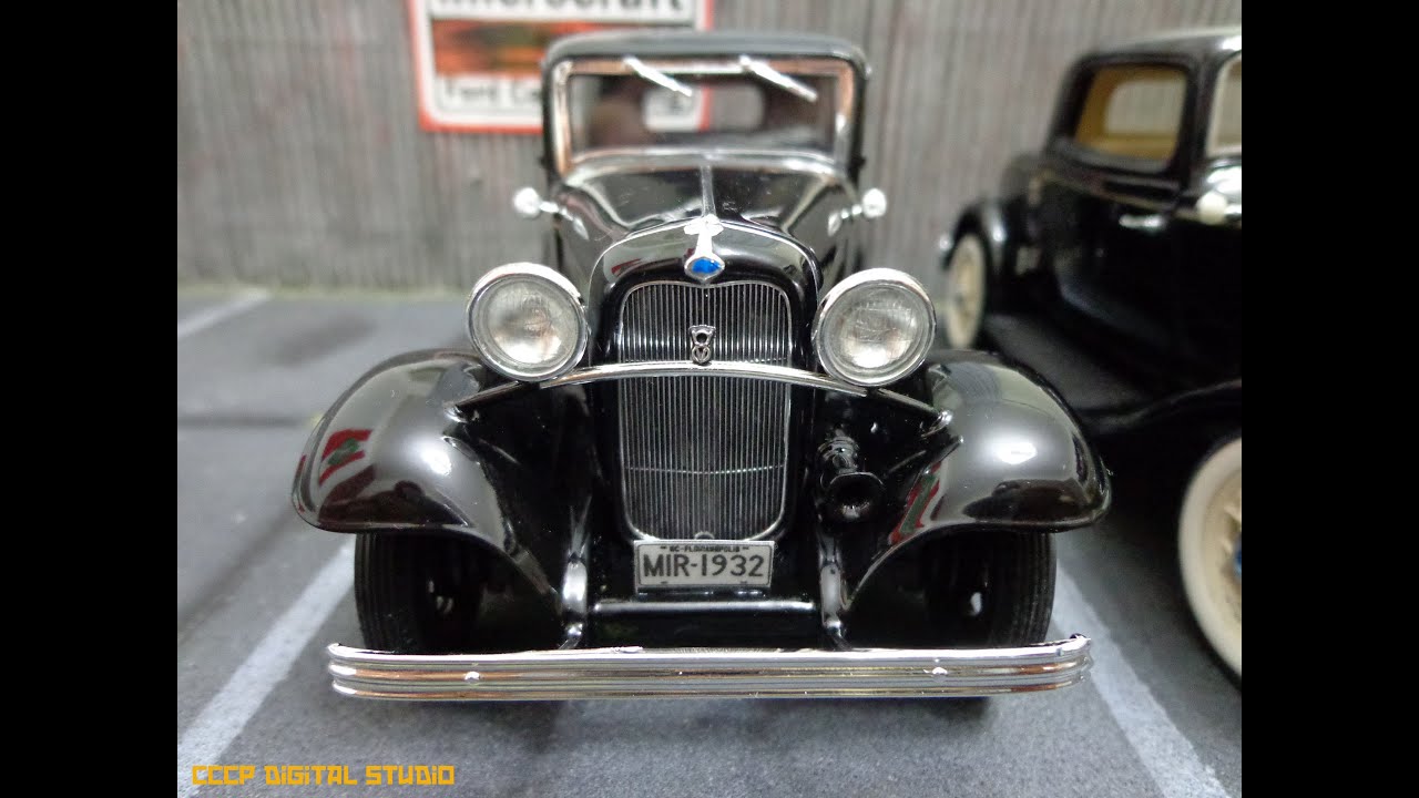 Built Model review: AMT 1932 Ford Model 18 Victoria Deluxe - YouTube