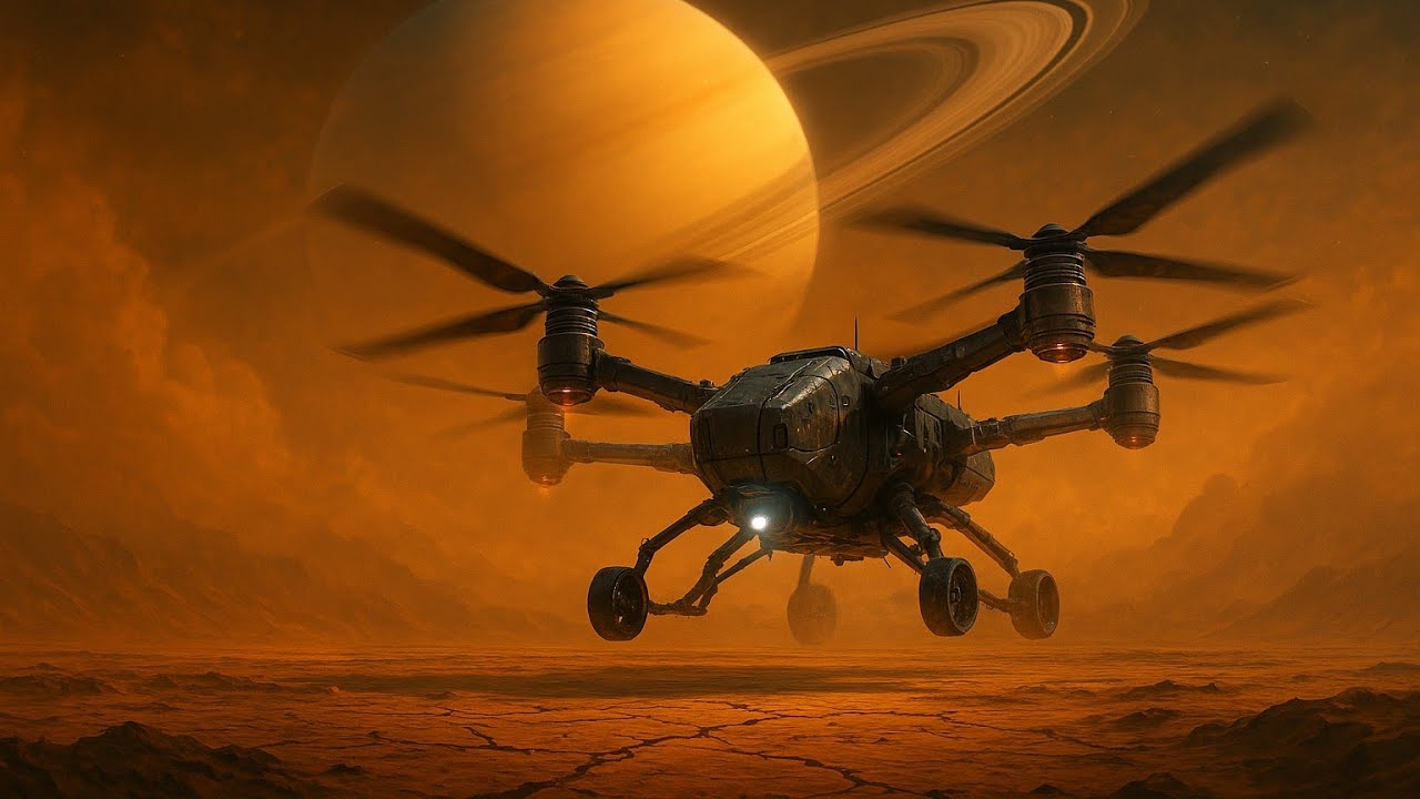NASA’s DRAGONFLY: Nuclear Drone to Explore Saturn's Moon Titan (Full ...